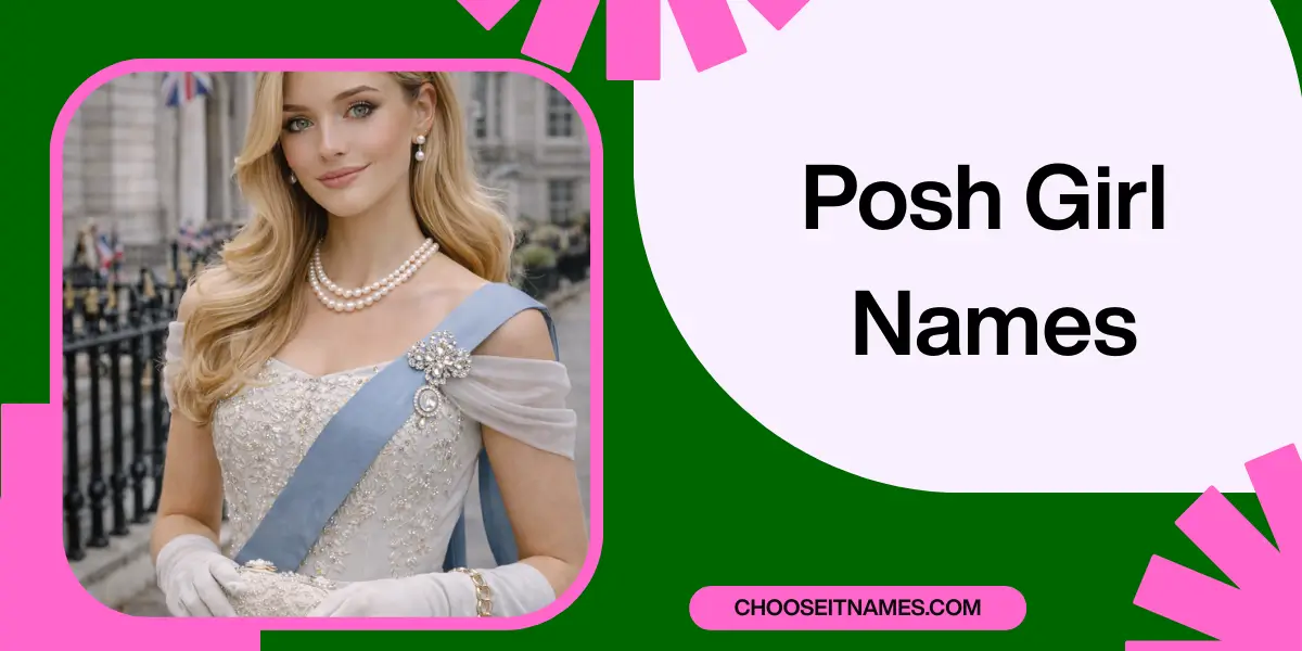 How Posh Girl Names Add Timeless Elegance and Class