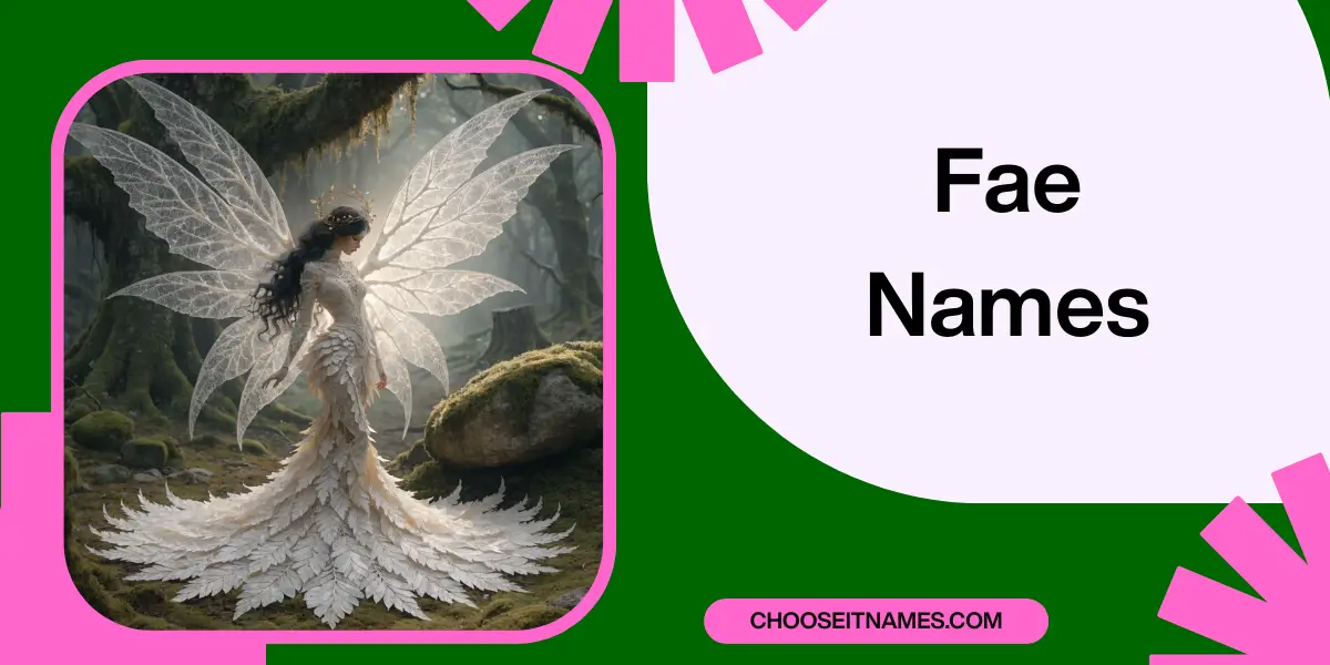 Why Fae Names Inspire Magic, Creativity, and Fantasy Fun